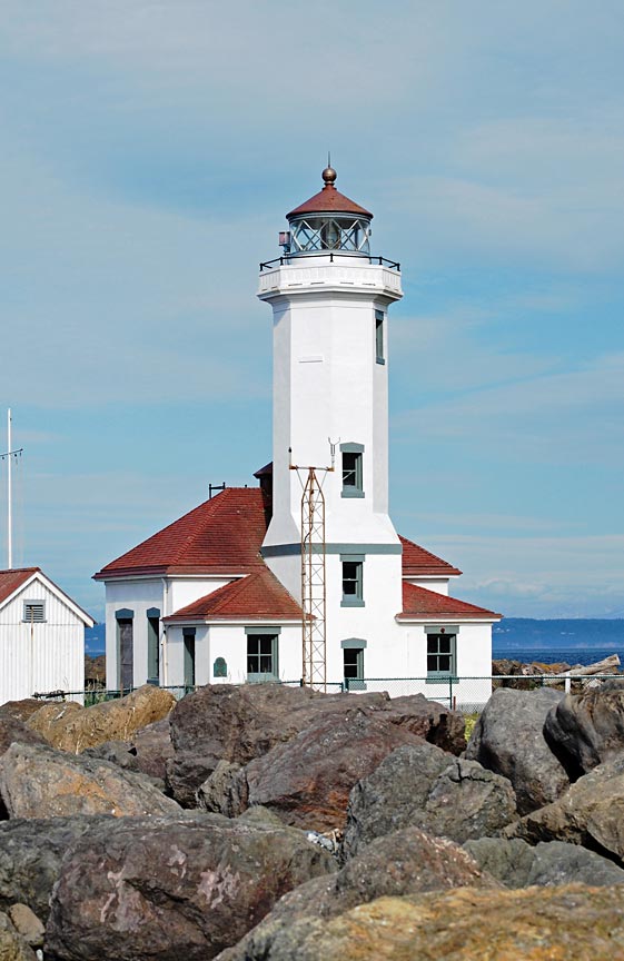 May 8th Ft Warden Lighthouse with Officers Quarters, Rhodie Paradise ...