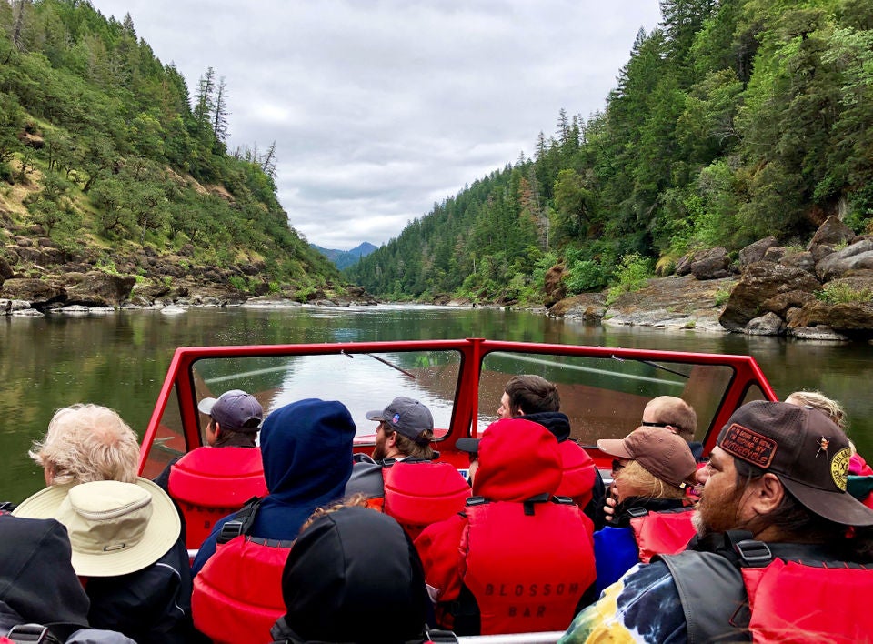 Oct 3rd-7th 64 Mile Lower Rouge River Mail Boat, Oregon Coast ...