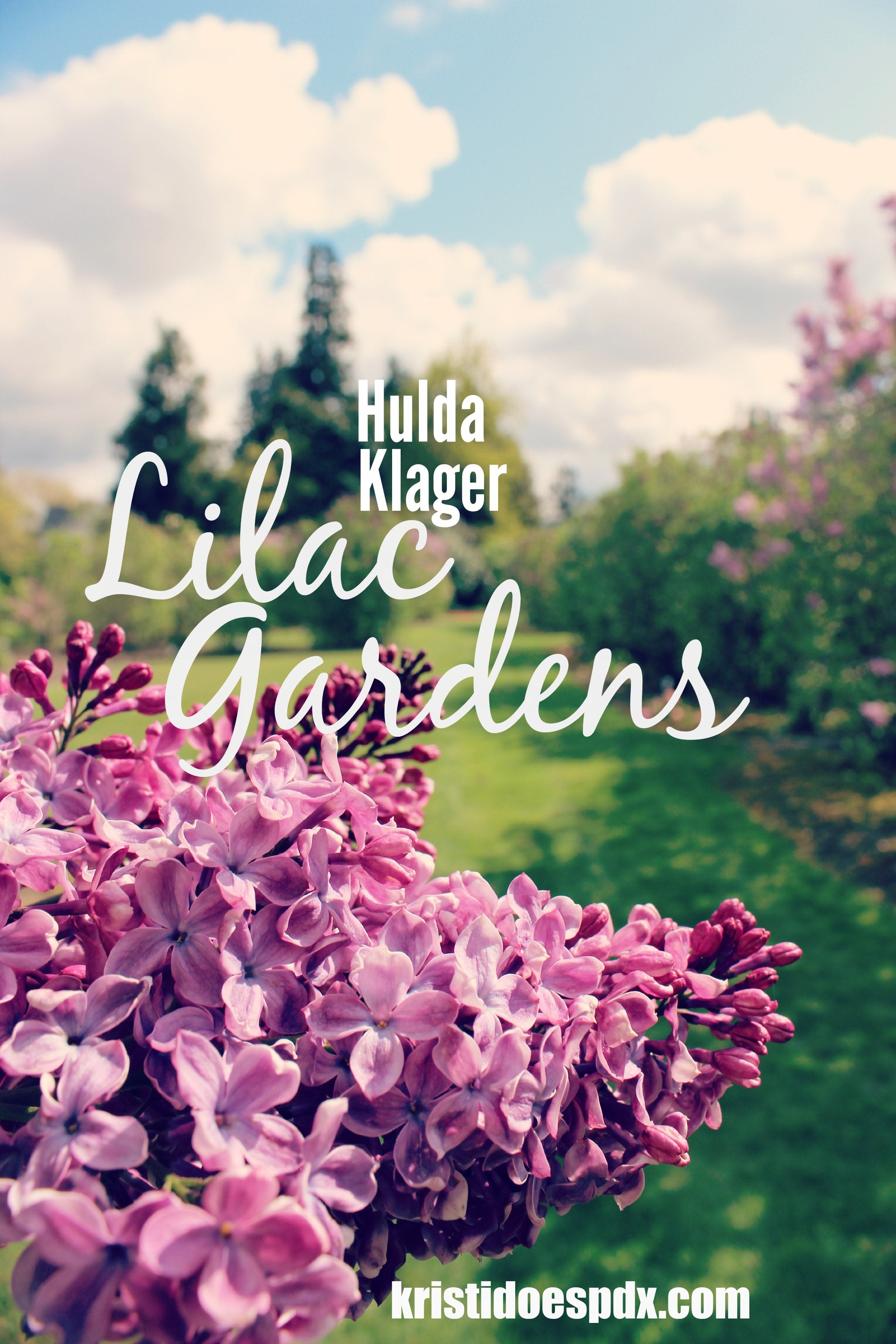 May 10th Hulga Klager Lilac Gardens, Oak Tree Cafe & Covered Bridge ...